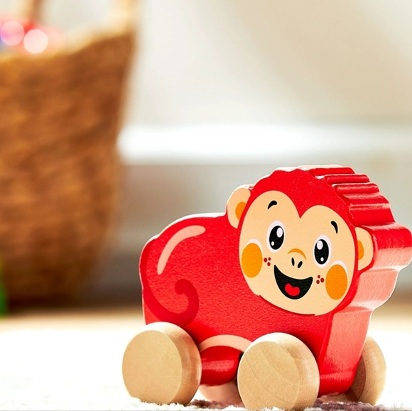 Spark | Toys | 28spark Create Imagine Wooden Monkey Car | Poshmark